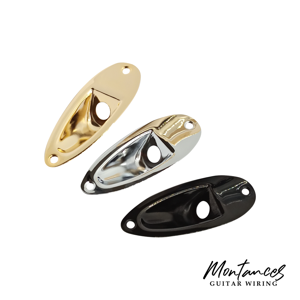 Jack Plate for Strat style guitar | Montances Guitar Wiring