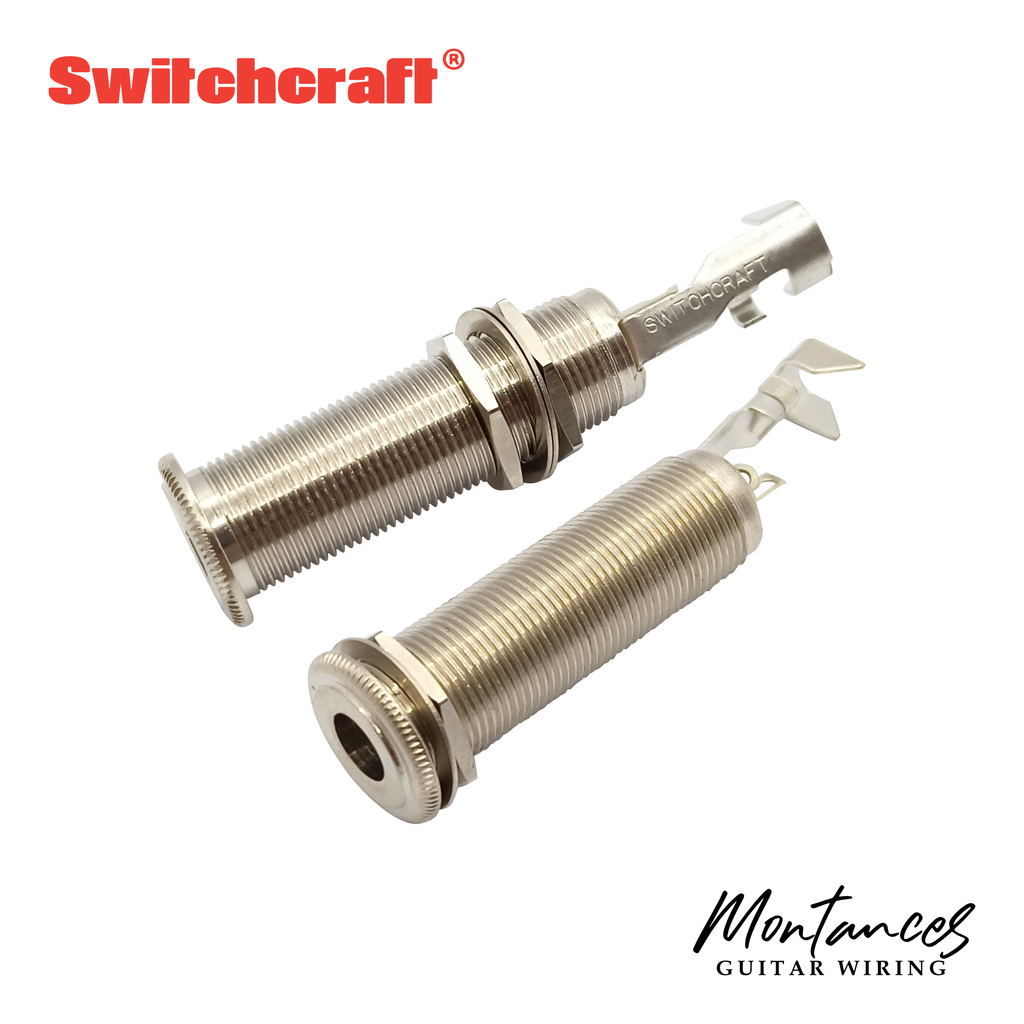 Switchcraft Output Jack Barrel Type made in USA | Montances Guitar Wiring
