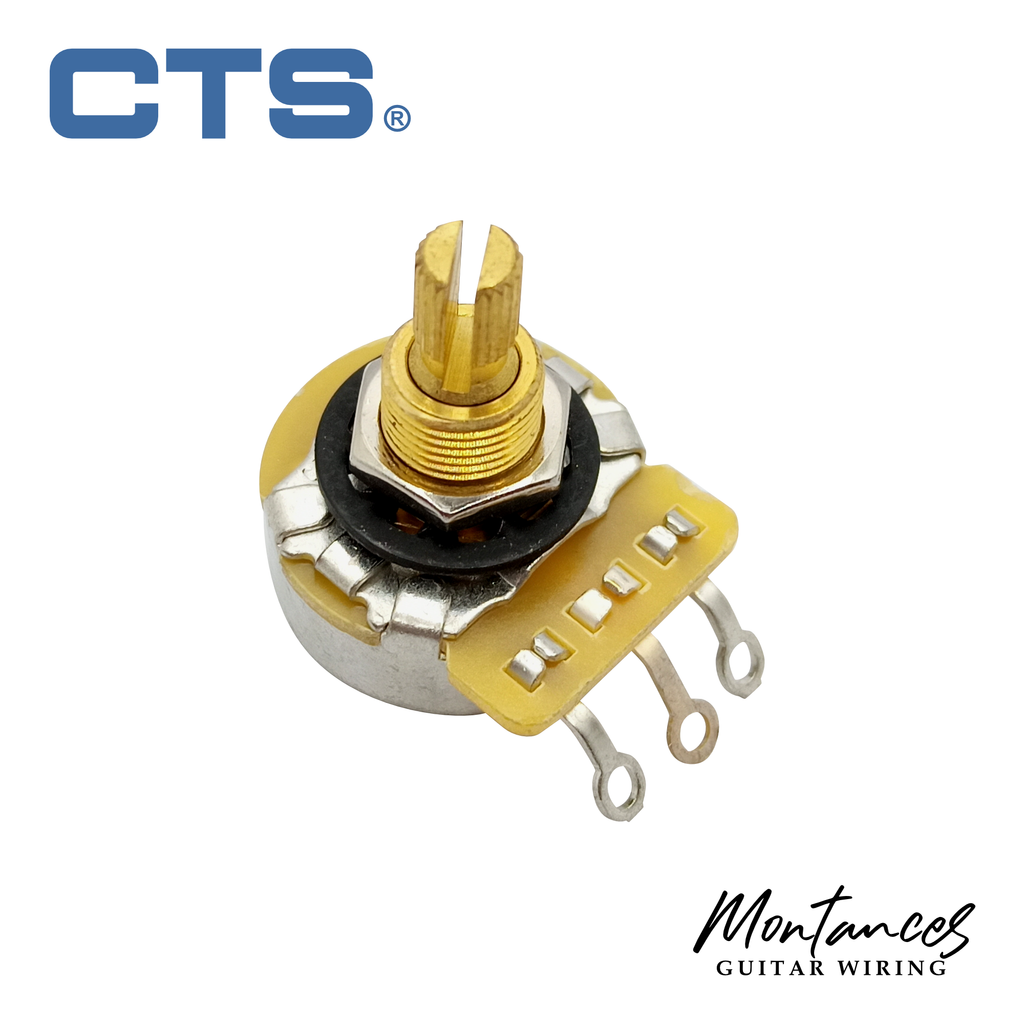 CTS Premium US ⅜” standard length Full Size Potentiometer for guitar ...