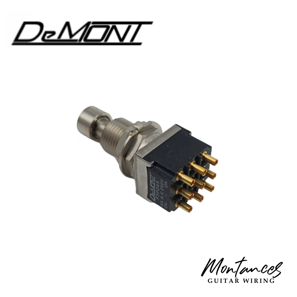 Footswitch - 3PDT, DeMont, Latching, Smooth-Click, made in Japan ...
