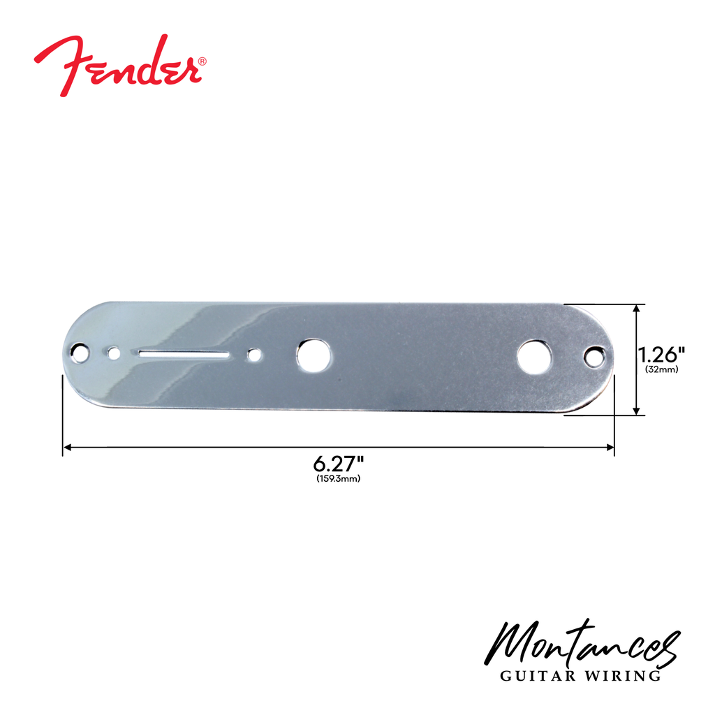 Fender® Control Plate for Telecaster – Montances Guitar Wiring