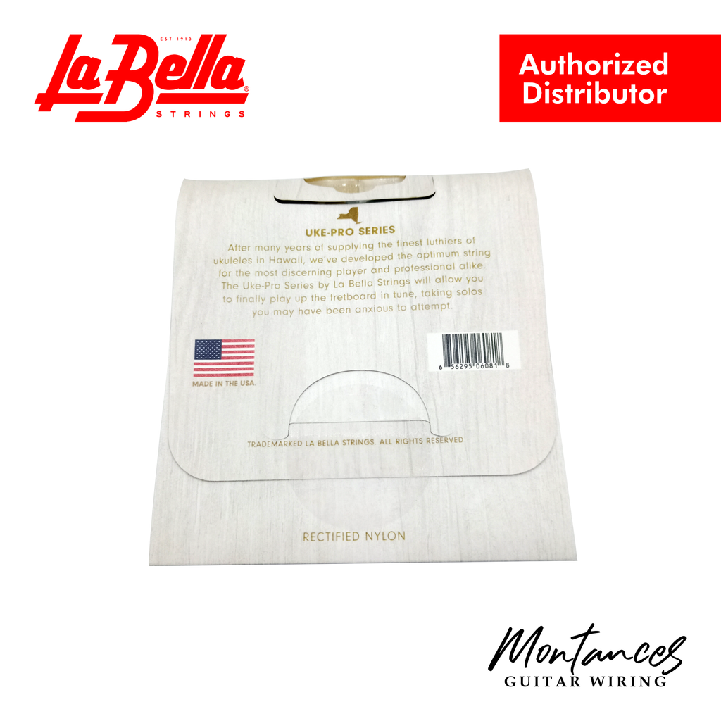 La Bella 100 Uke-Pro | Rectified Nylon | .029 - .041 | Concert/Tenor U ...