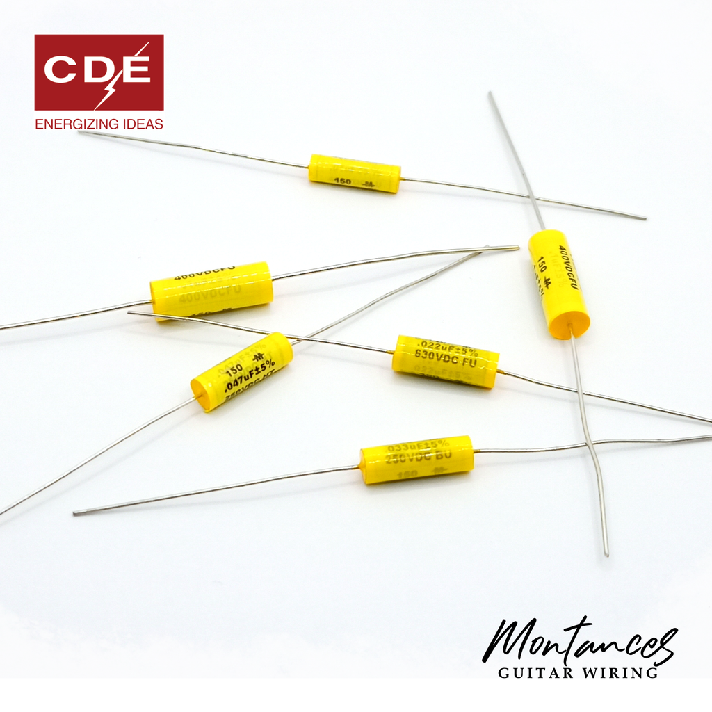 Mallory Capacitors for Guitar and Bass | Montances Guitar Wiring