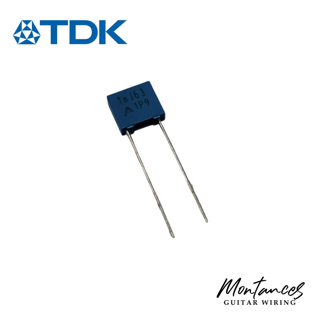 Polyster Film Box Capacitor – Montances Guitar Wiring
