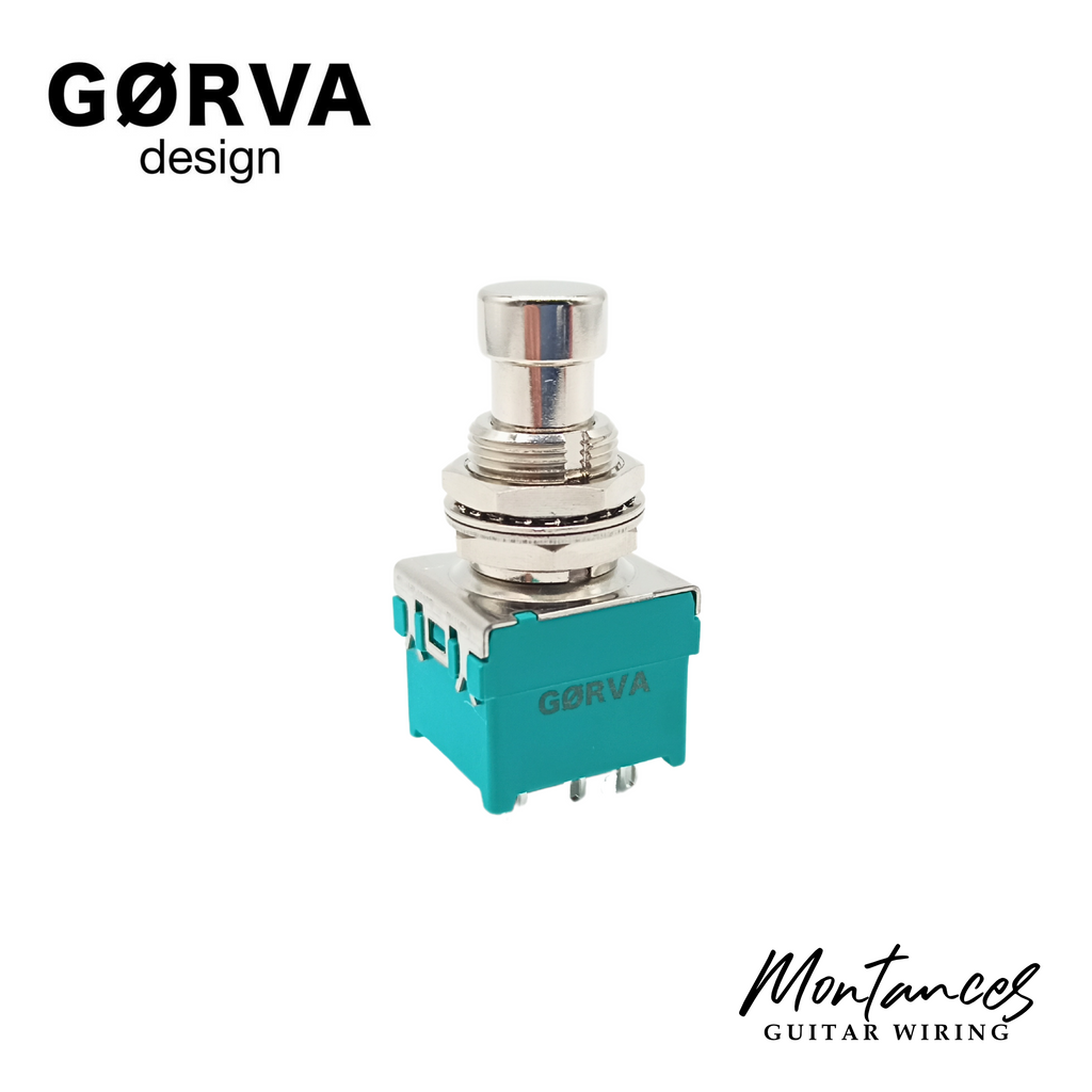 GØRVA Design Footswitch - 3PDT, Mechano, Soft Click – Montances Guitar ...