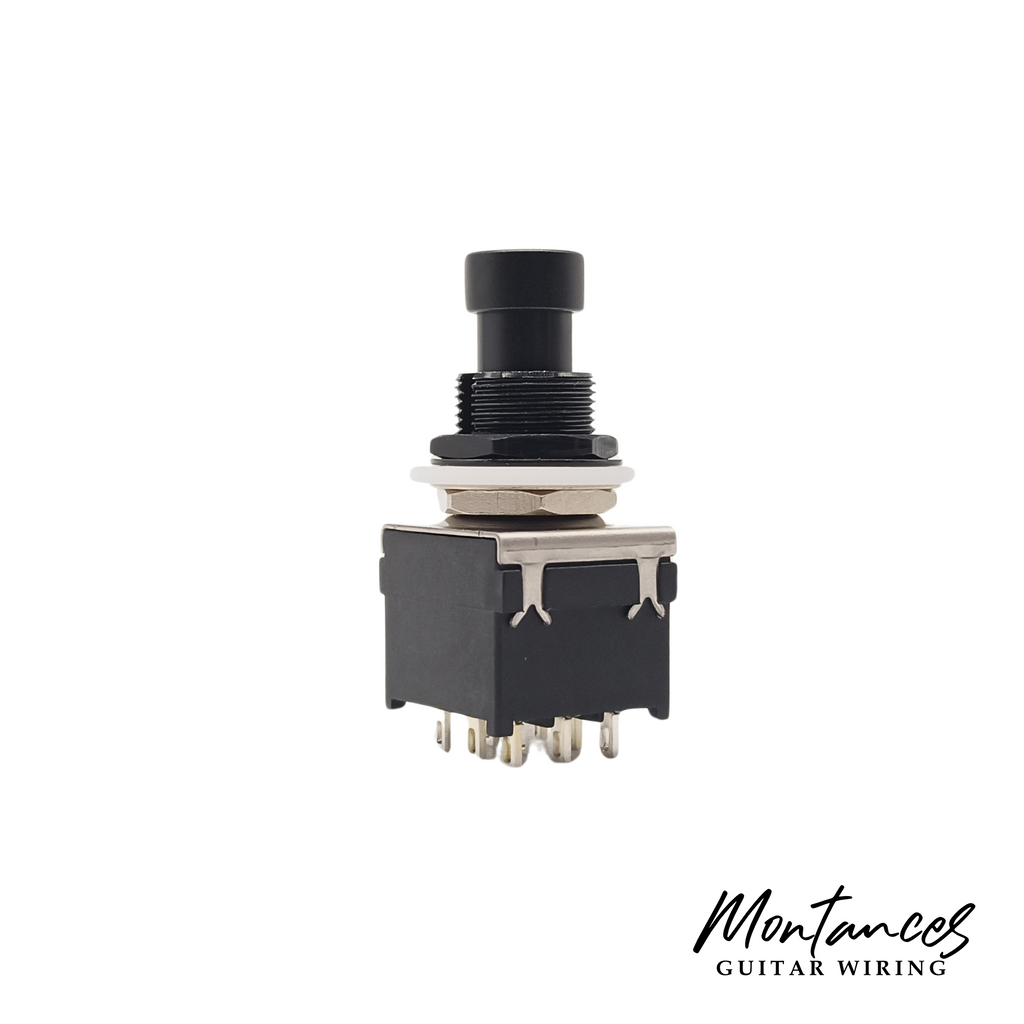 Footswitch 3PDT for guitar pedals, Solder Lugs, Soft Click – Montances ...