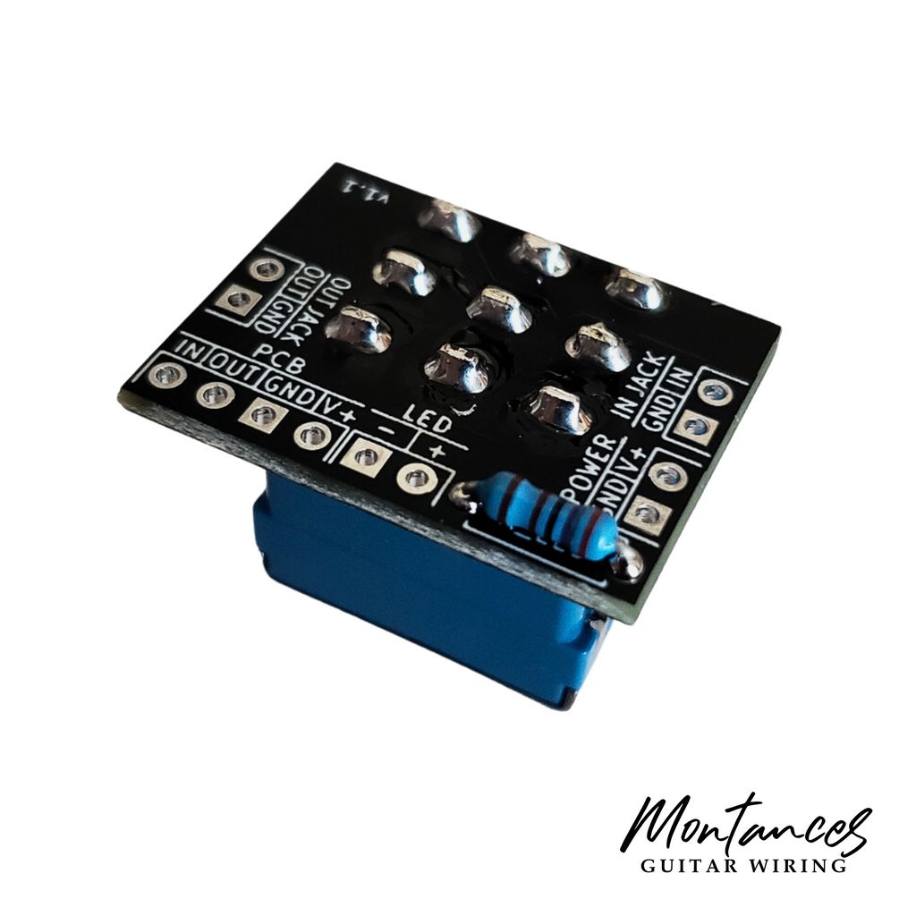 PCB - Daughterboard for Wiring 3PDT Footswitches – Montances Guitar Wiring