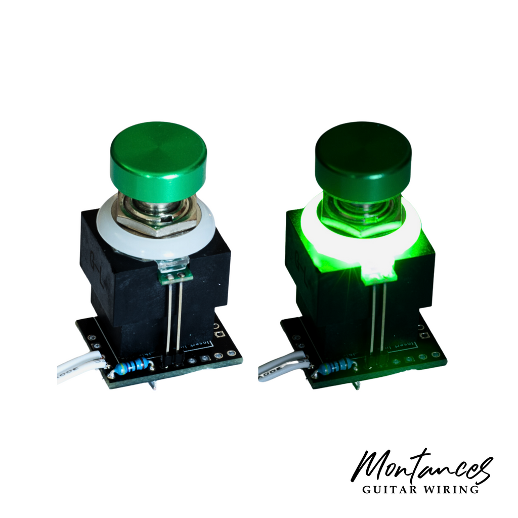 PCB - Daughterboard for Wiring 3PDT Footswitches – Montances Guitar Wiring