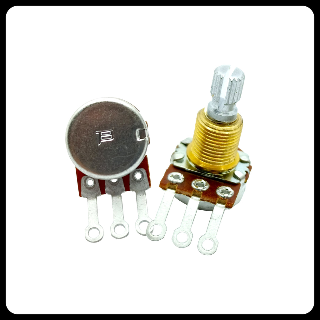 Bourns Potentiometer Split Shaft 3/8" US specs for guitar and bass ...