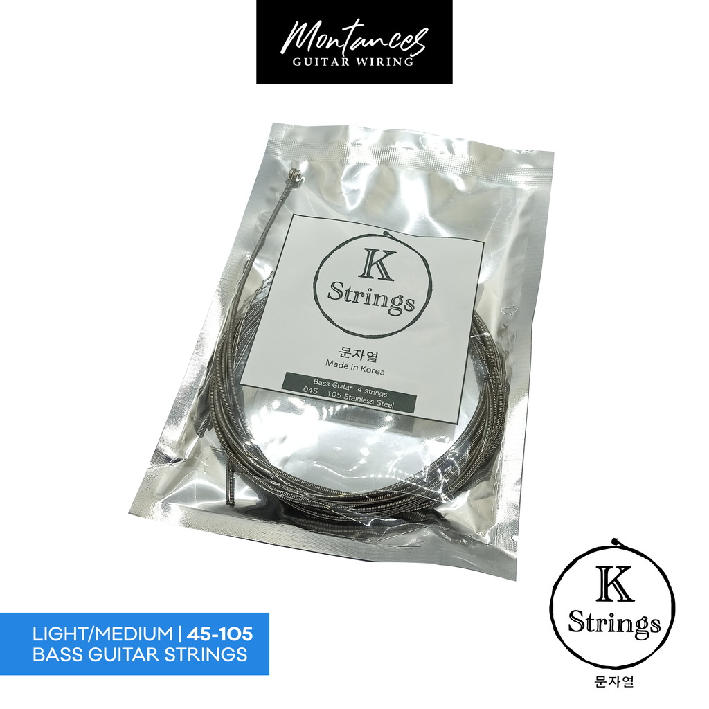 K-strings Bass Guitar Strings – Montances Guitar Wiring