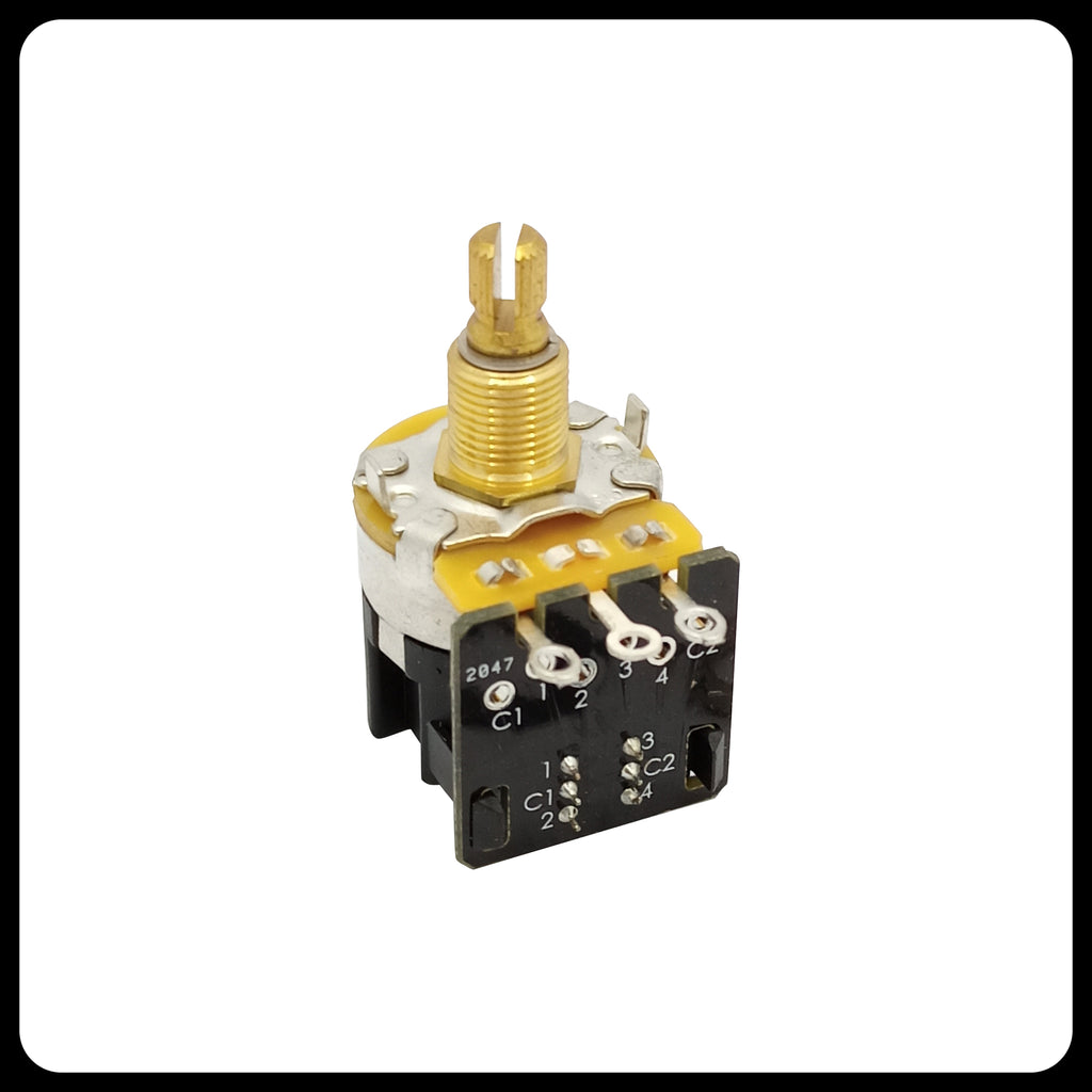 CTS Push Pull US ⅜” standard-length Full-Size Potentiometer for guitar ...