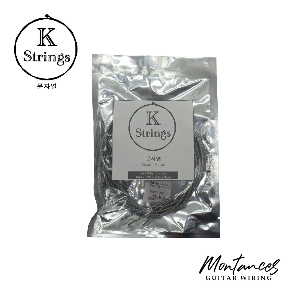 K-strings Bass Guitar Strings – Montances Guitar Wiring