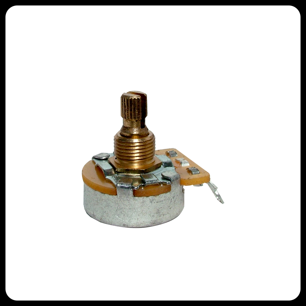Fender® No Load Potentiometer, 250kΩ, Knurled Shaft – Montances Guitar ...