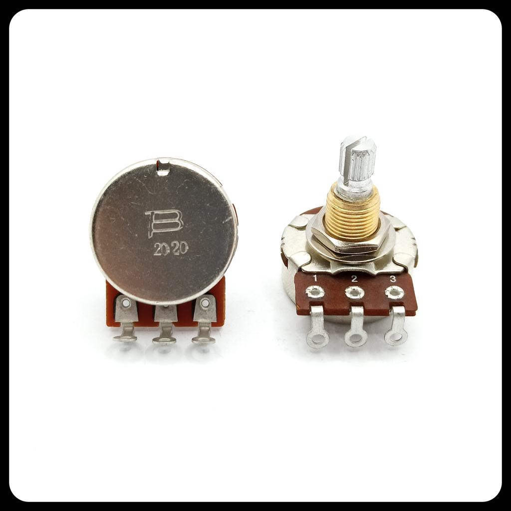 Bourns® Reversed Audio C-Taper Potentiometer Split Shaft 3/8" US specs ...