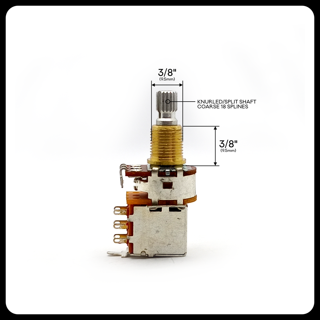 Bourns® Push Pull Potentiometers ⅜” & ¾" Shaft US specs – Montances ...
