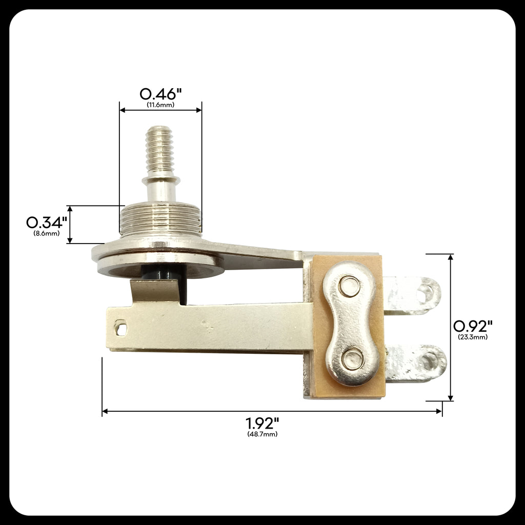 Switchcraft 3-way Toggle Switch for guitars made in USA | Montances ...