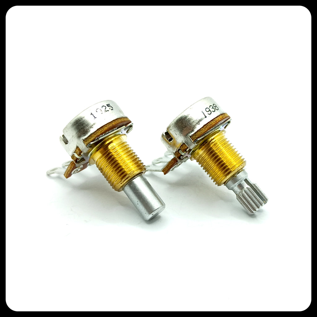Bourns Potentiometer MINI Solid Shaft 3/8" US specs for guitar and bass ...